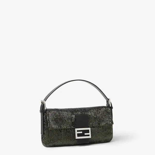 Fendi Baguette® 26424 Bag With Iridescent Bead Embroidery